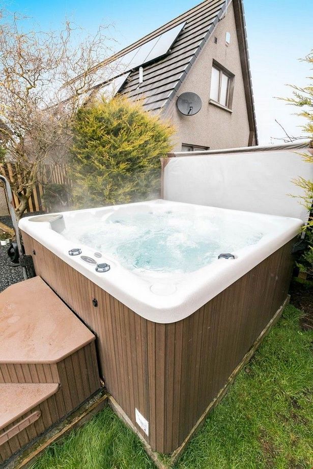 Verwunderlich Garten Mit Whirlpool Gestalten Bild